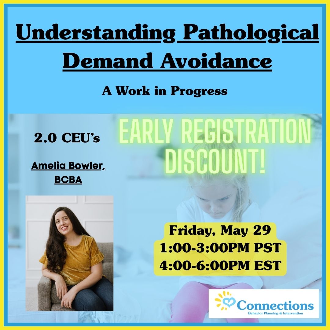 Understanding Pathological Demand Avoidance with Amelia Bowler, BCBA